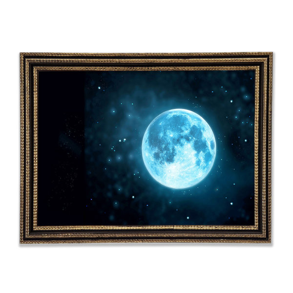 Ebern Designs Blue Moon - Print | Wayfair.co.uk