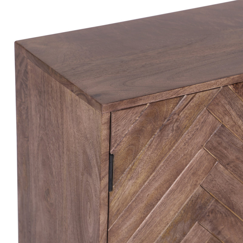 Casartis Living Winnifred 36''W Solid Wood Sideboard- Semi Assembled ...