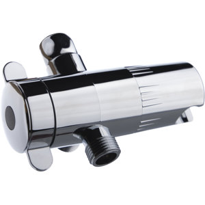 Ana Bath 4-Inch 5-Function Blue LED Multi Function Dual Shower Head ...