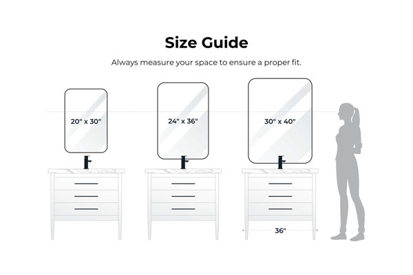 Orren Ellis Weeksville Metal Rectangle Wall Mirror & Reviews - Wayfair ...