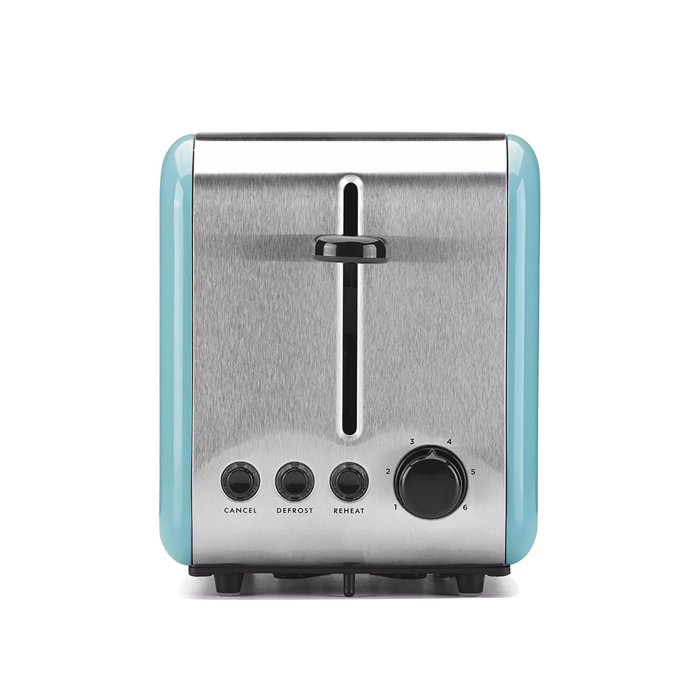 Kate Spade New York Good Taste Enamel 2-Slice Toaster, Blush | Wayfair