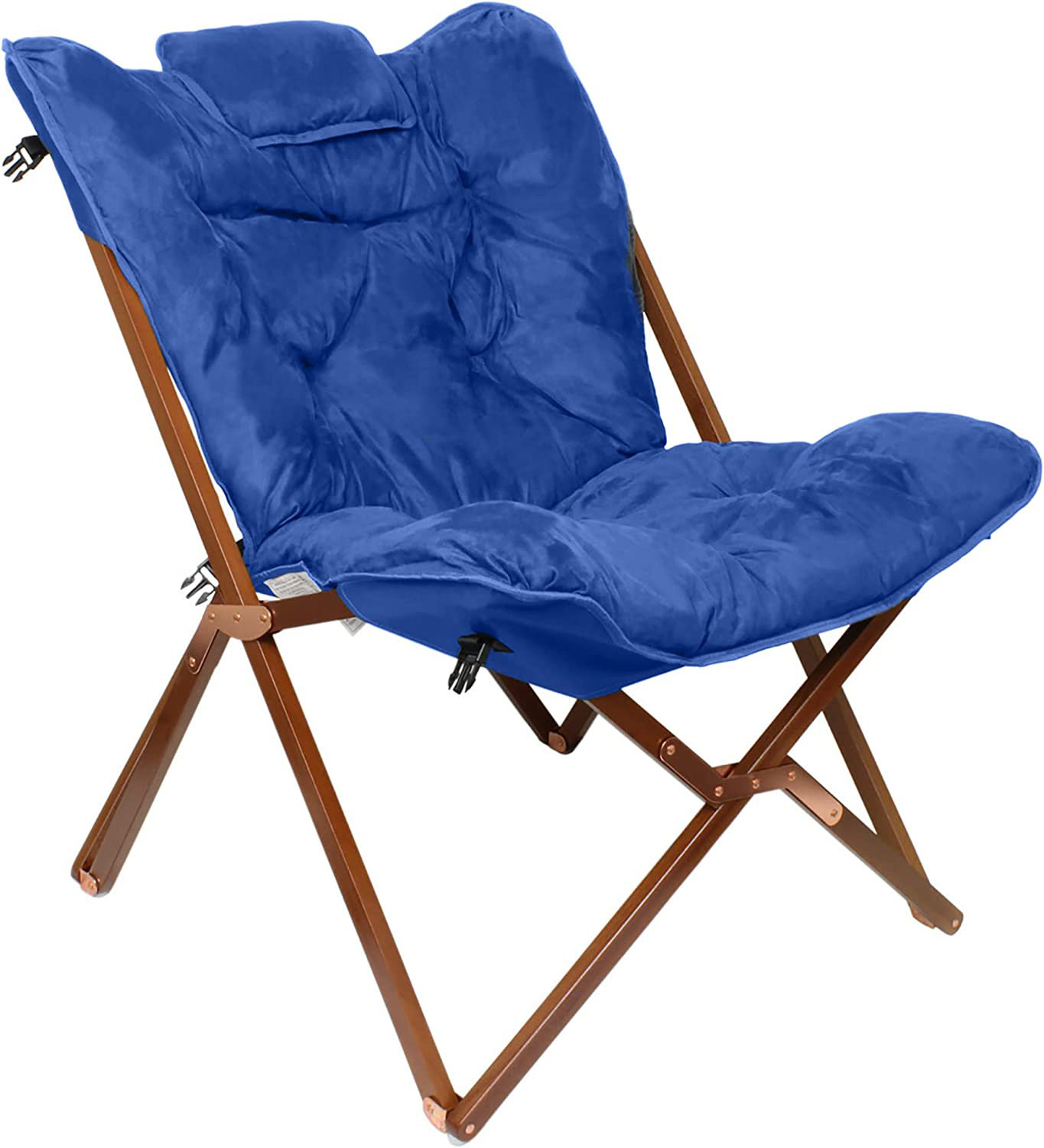 ColorLife Fabric Padded Stackable Folding Chair | Wayfair
