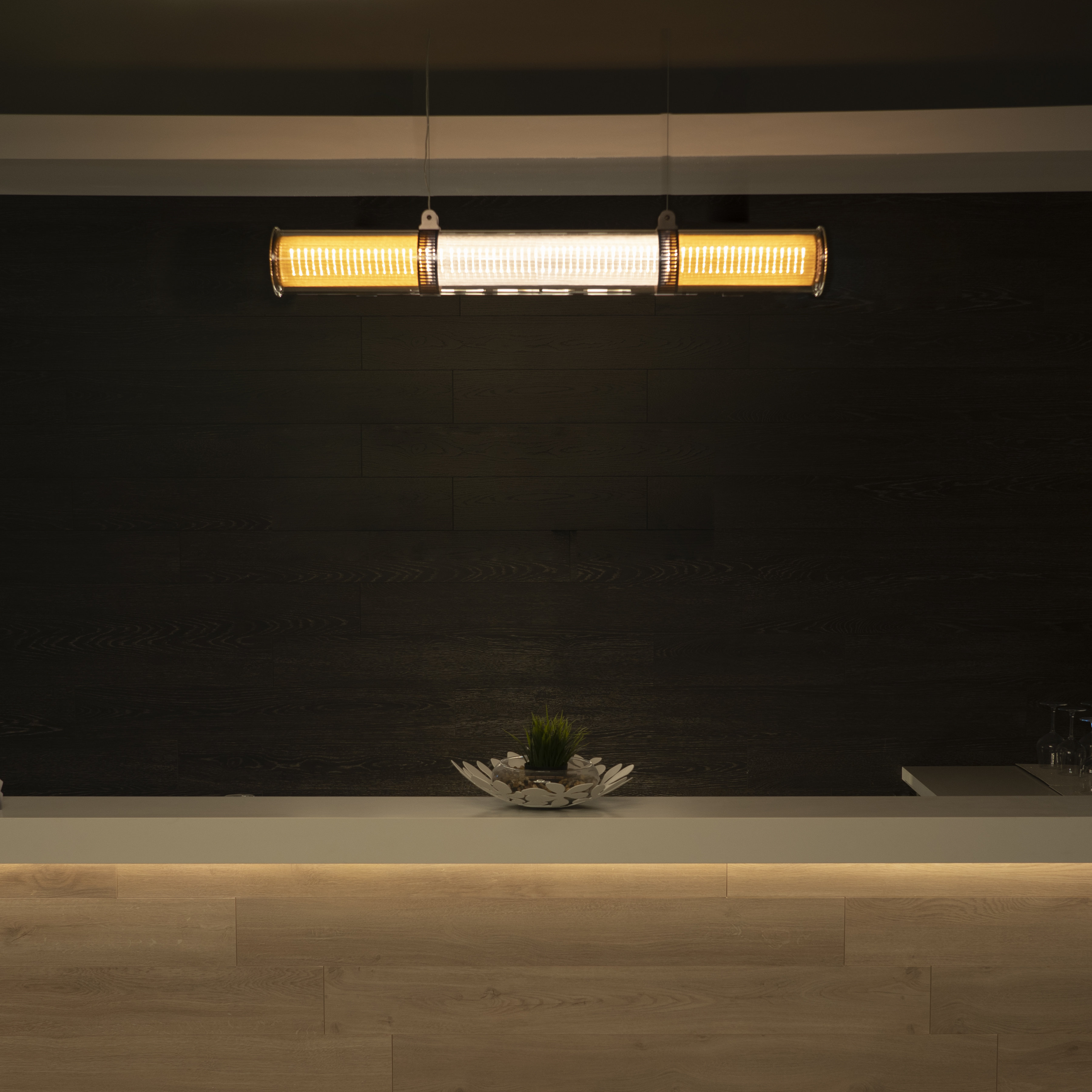 Orren Ellis Burline 1 - Light Deep Taupe LED Pendant | Wayfair