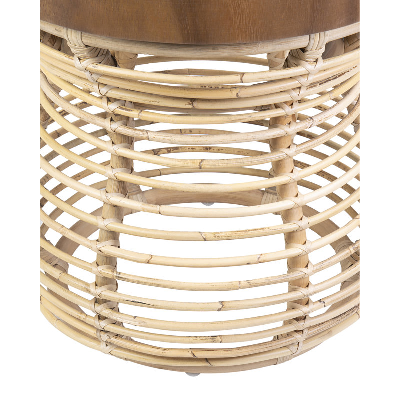 Sand & Stable Lottie Rattan End Table & Reviews | Wayfair