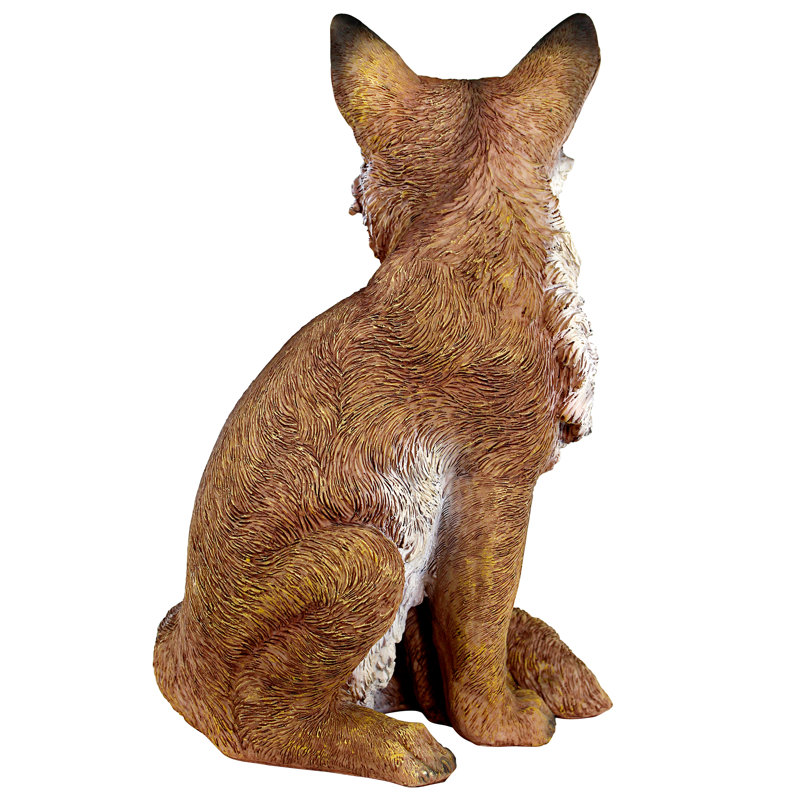 Design Toscano Fabian the Flamboyant Fox Garden Statue & Reviews ...
