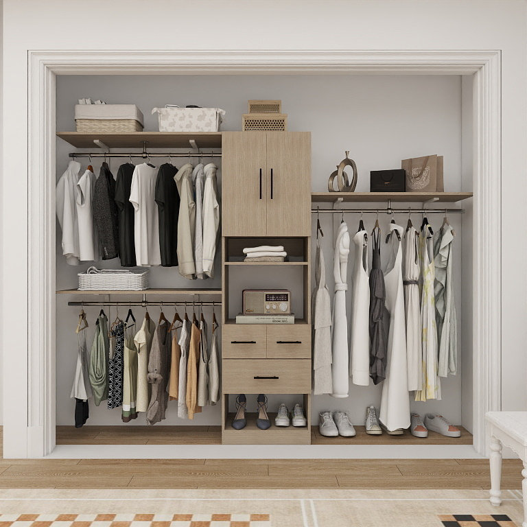 Latitude Run® Closet System | Wayfair