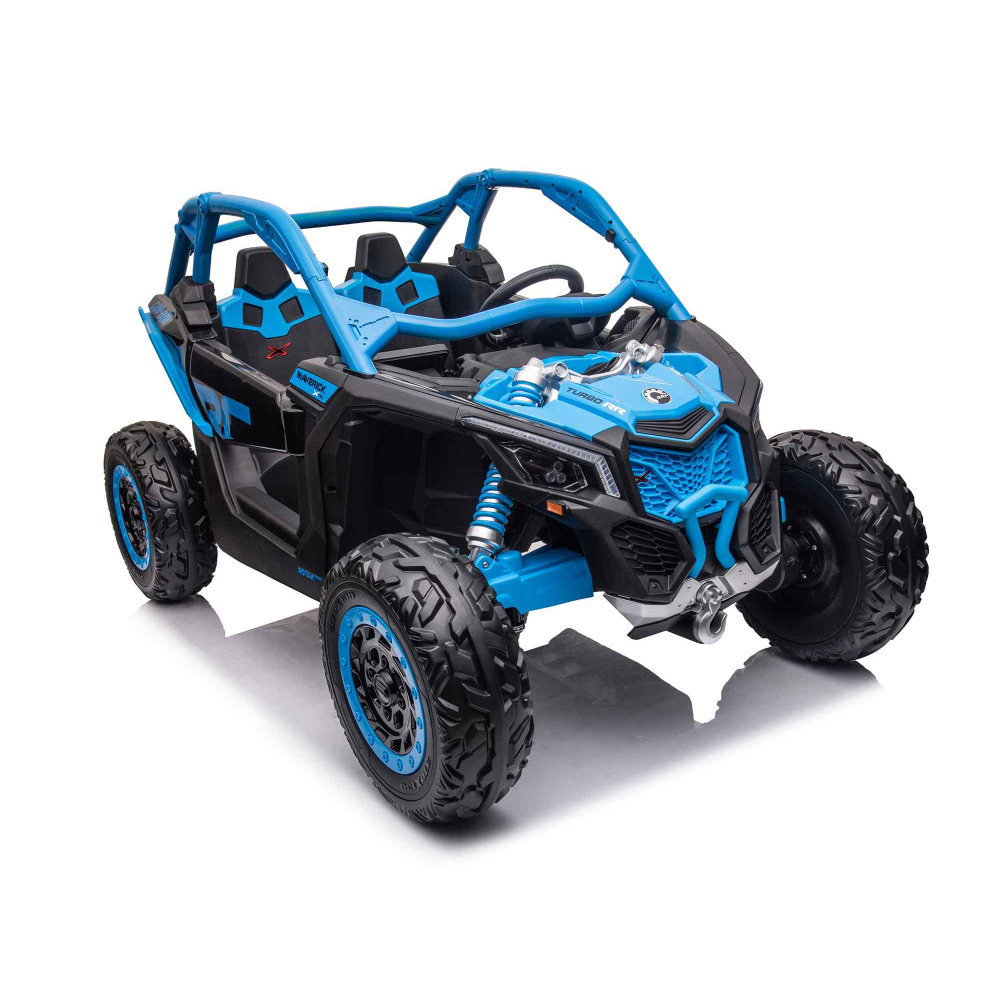 KidsVip 2X24V Can-Am Maverick 4X4 2-Seater Ride-On Buggy W/ Rubber ...