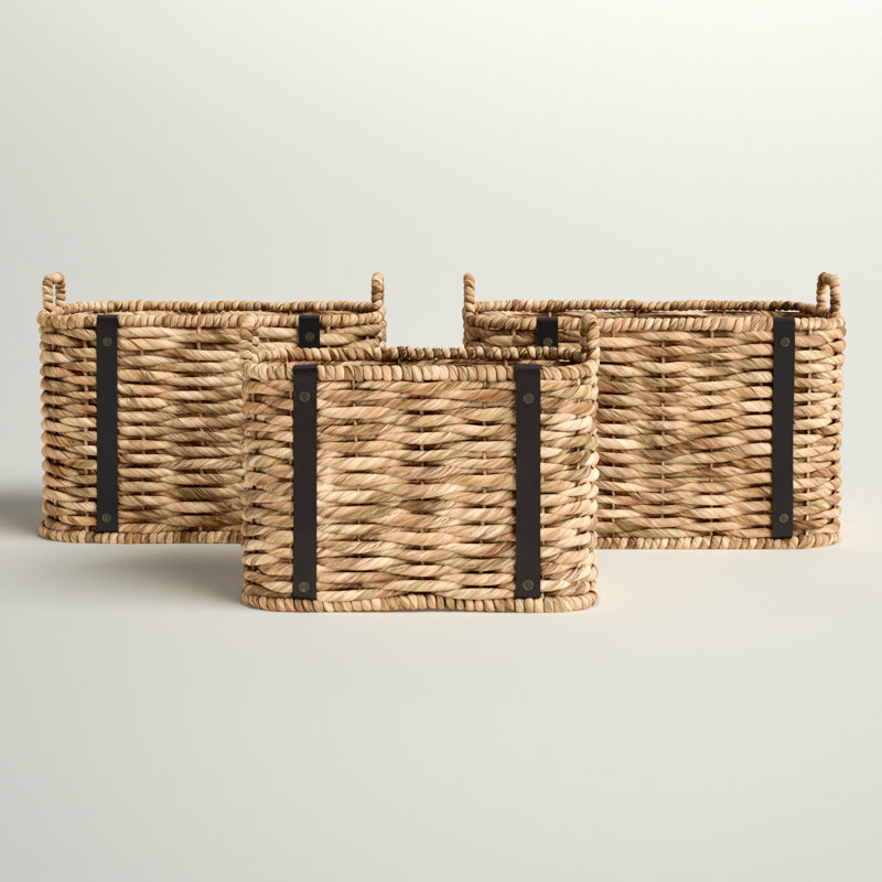 Sand & Stable™ Wicker Basket Set & Reviews | Wayfair