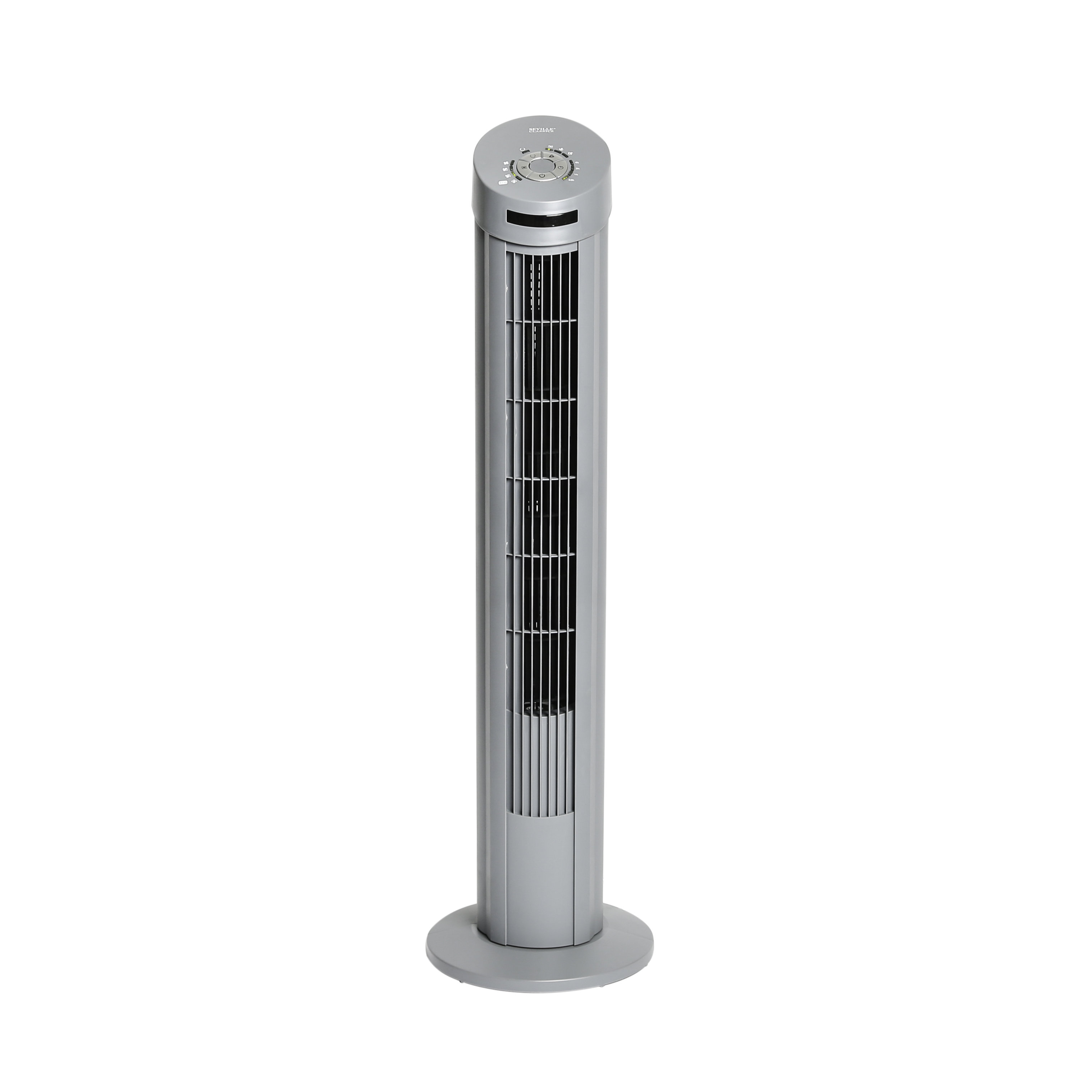 Seville Classics Ultraslimline 40 In. Oscillating Tower Fan, Grey ...