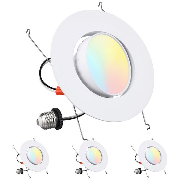 TORCHSTAR 6'' Selectable Color Temperature Dimmable LED Retrofit ...
