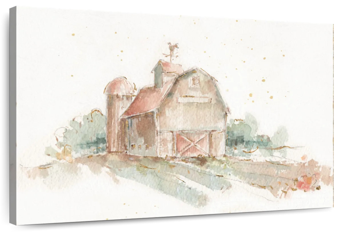 Rosalind Wheeler Farm Friends II Barn | Wayfair