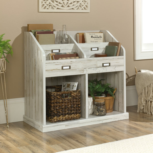 Gracie Oaks Sisco 28.268" H x 30.236" W Standard Bookcase & Reviews ...