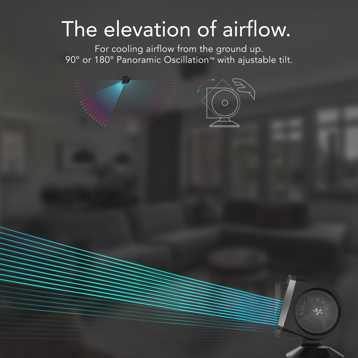 Vornado Strata 8t Compact Oscillating Tower Fan & Reviews | Wayfair