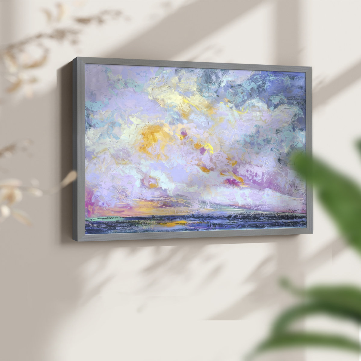 Highland Dunes Winter Passion -Framed Print - Restickable | Wayfair