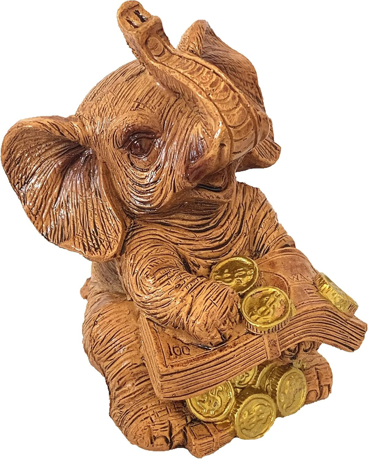 Dakota Fields Betterdecor Feng Shui Trunk Up Lucky Elephant Statue ...
