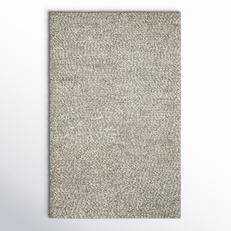 Charter Handwoven Wool Stone Area Rug & Reviews | Joss & Main