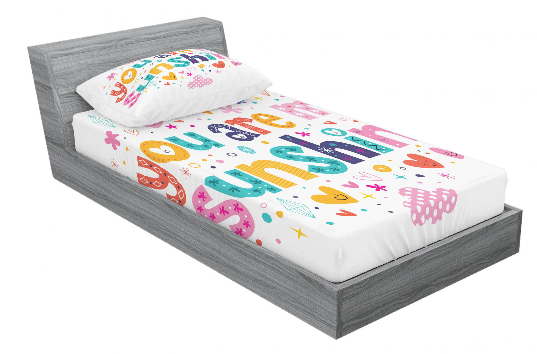 Ambesonne Saying Sheet Set | Wayfair