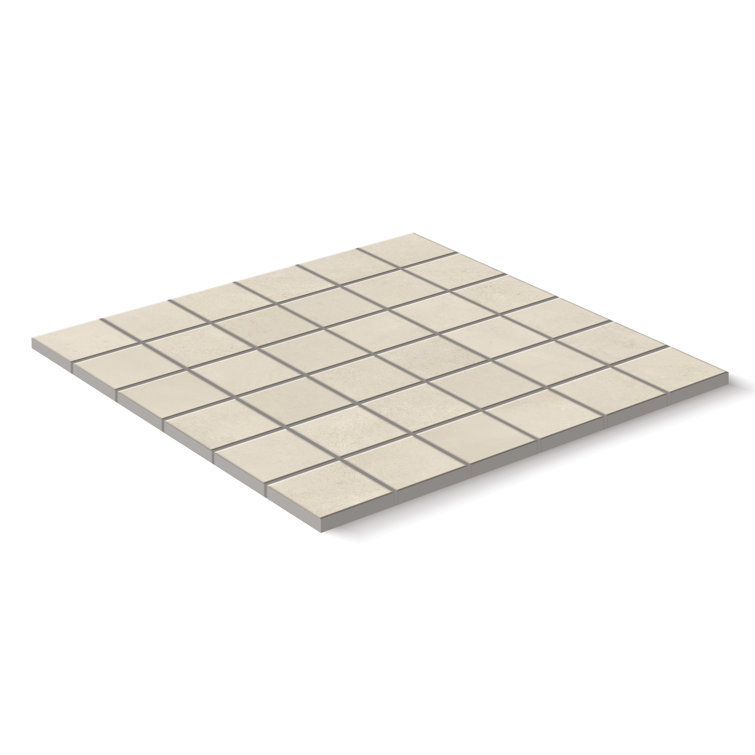 Geo Coverings Mina Matte 2x2 Mosaic Square Wall & Floor Tile (12x12 ...