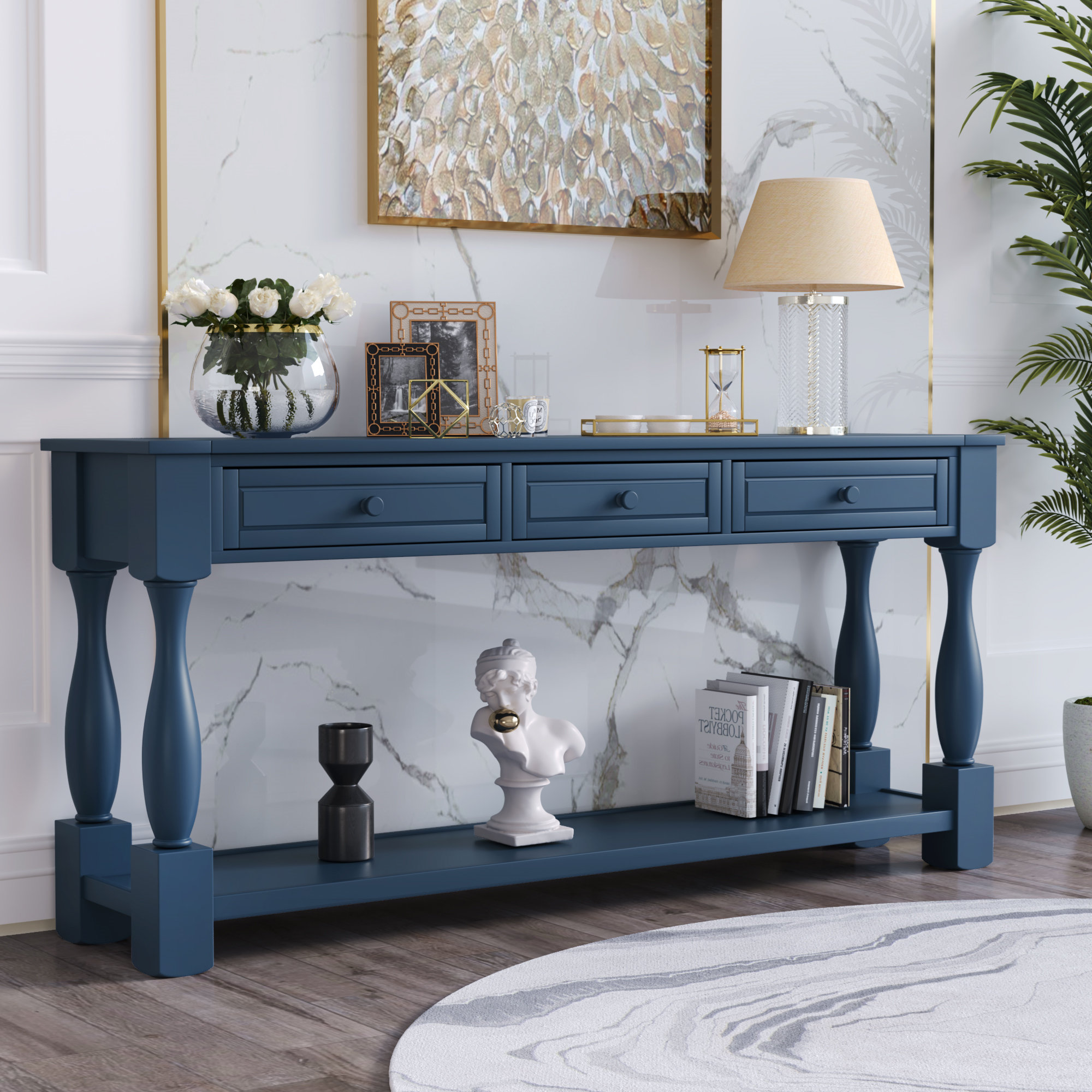 Alcott Hill® Charvic 64" Console Table & Reviews | Wayfair