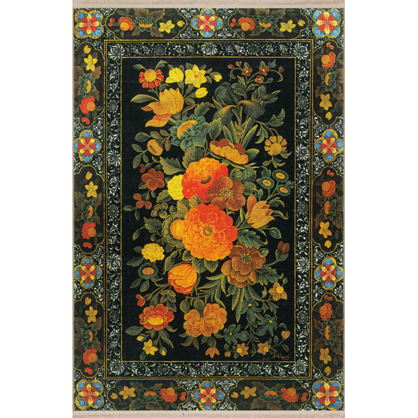Alcott Hill® Dawnisha Floral Rug | Wayfair