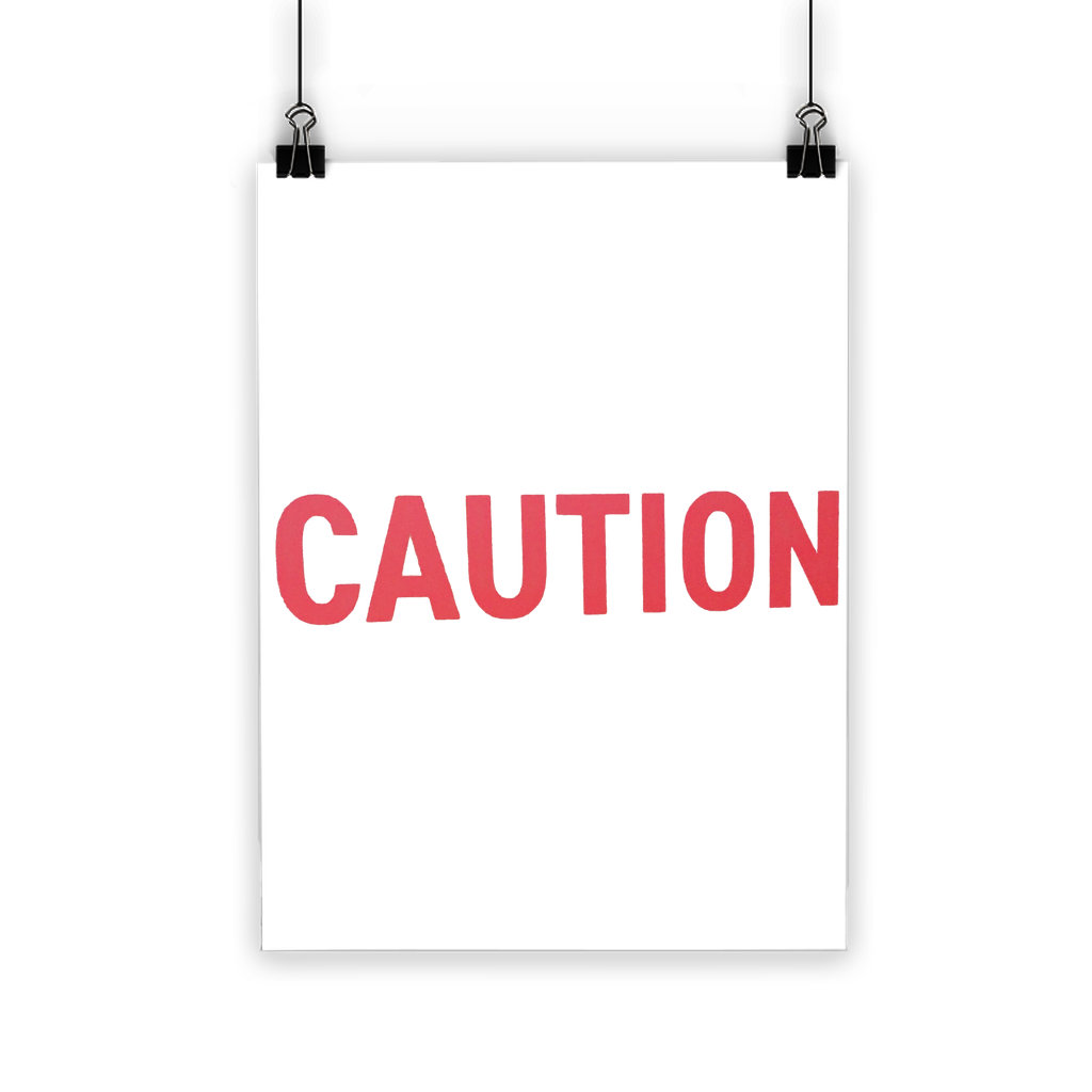 Marick Booster Caution Wall Art - Wayfair Canada