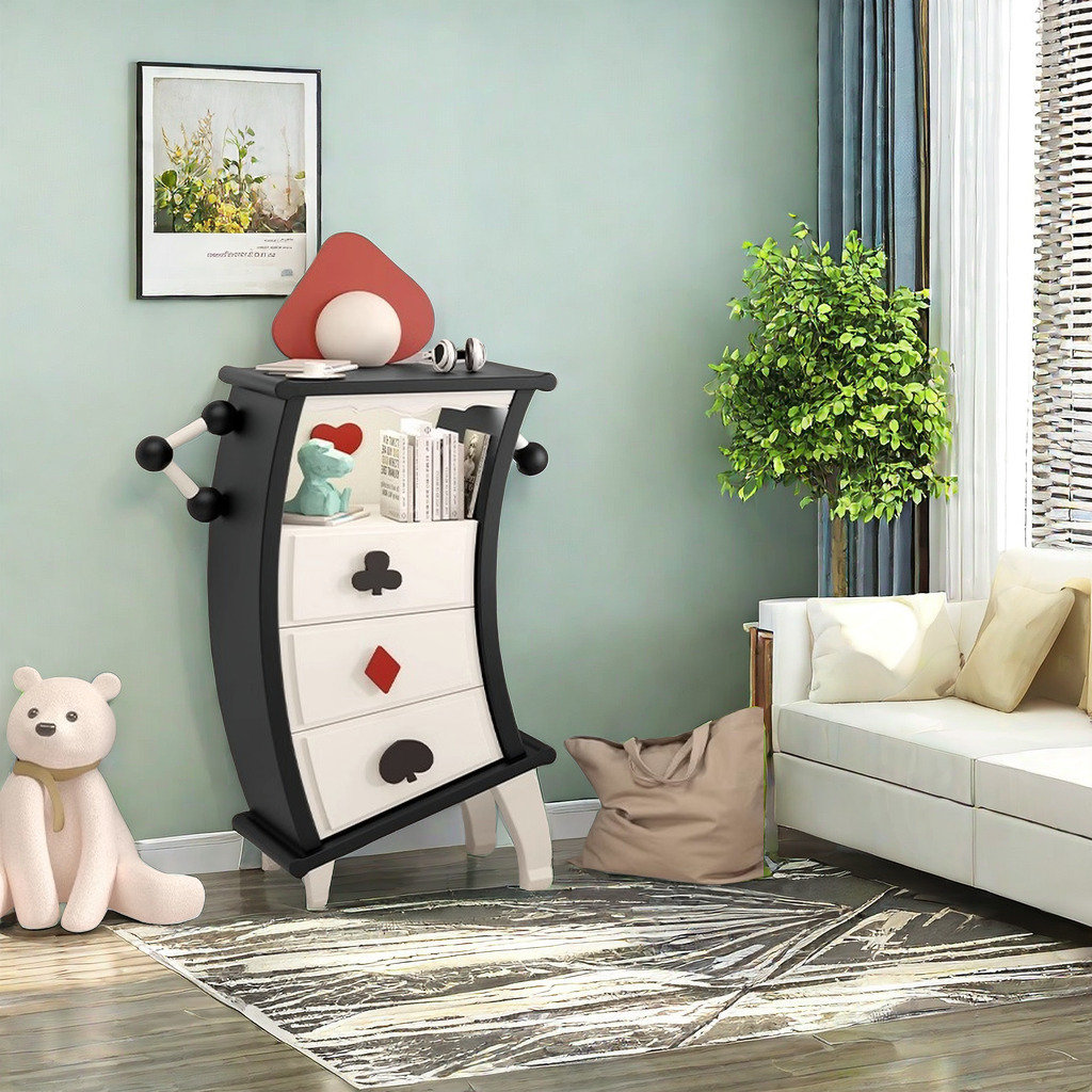 Parttlion Solid wood cartoon cute akimbo bookcase - Wayfair Canada