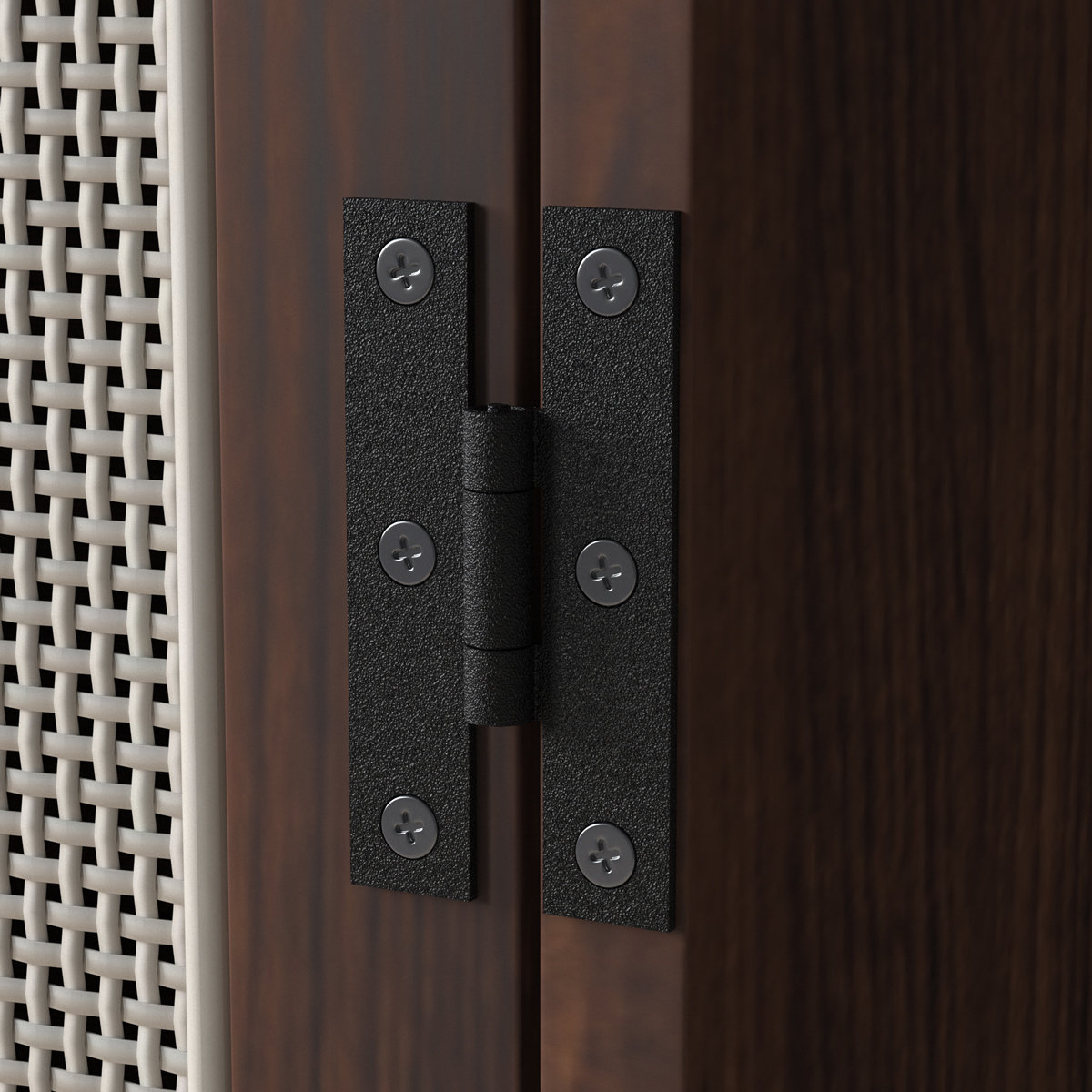 The Renovators Supply Inc. Cabinet Door Surface/Face Mount Hinge ...