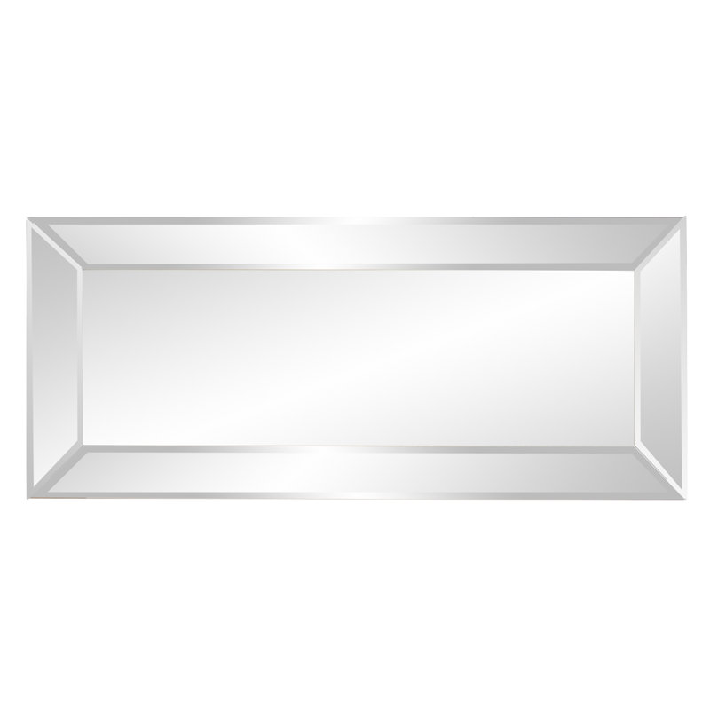 House of Hampton® Daesha Rectangle Glass Wall Mirror & Reviews | Wayfair