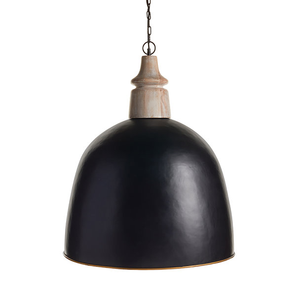 Gracie Oaks Kenbridge 1-Light Single Dome Pendant | Wayfair