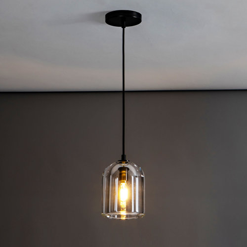 Hokku Designs Thamar 1 -Crystal Hemisphere Pendant Light,Kitchen ...