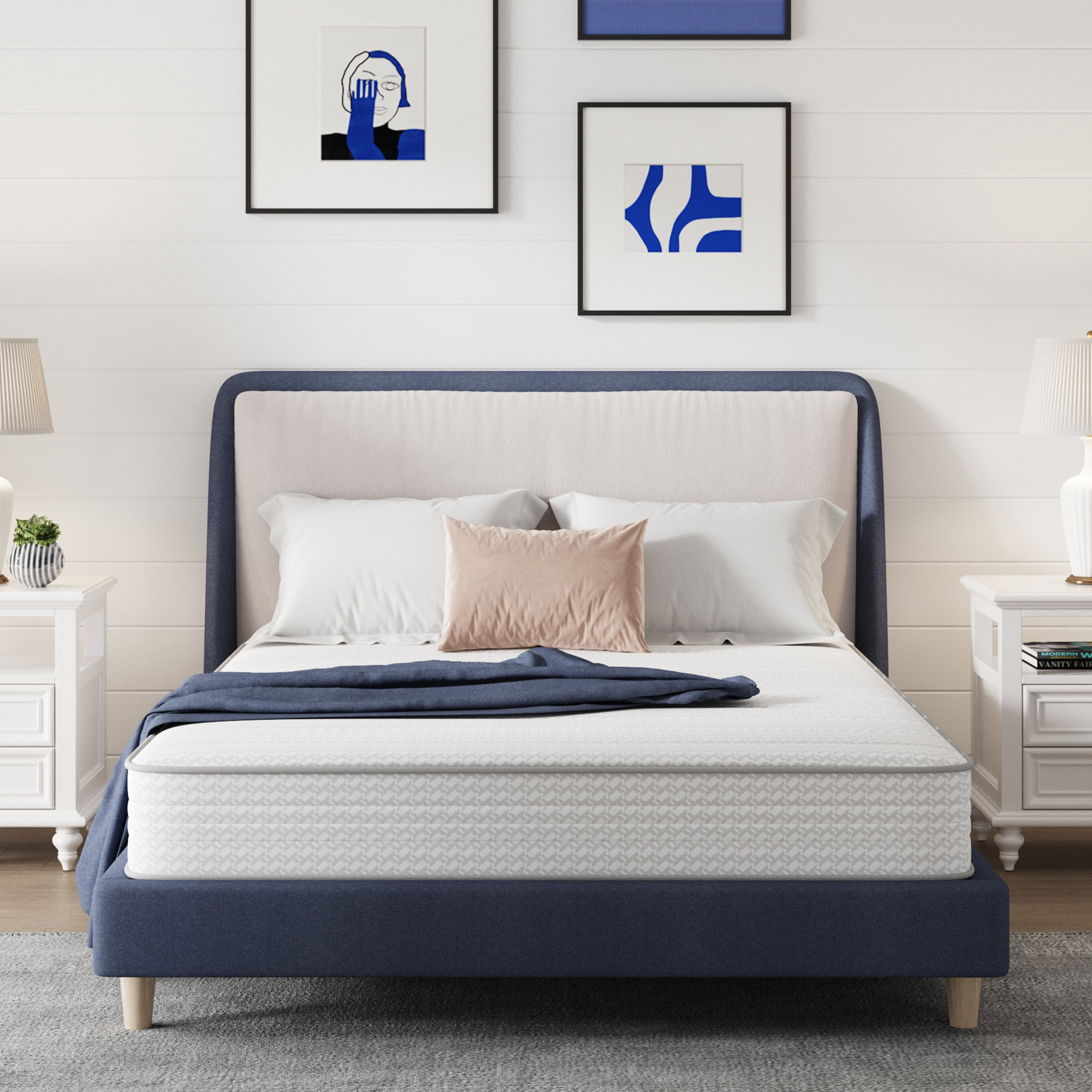 Alwyn Home Medium Memory Foam Hybrid Mattress & Reviews | Wayfair