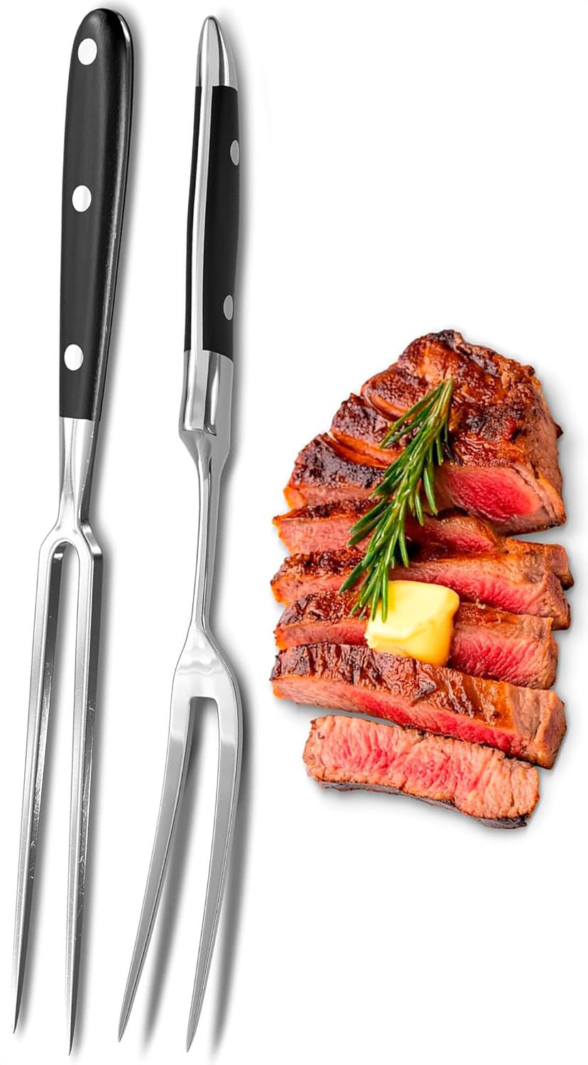 Prep & Savour 2 Pcs Carving Fork for Meat 12 inch | Wayfair