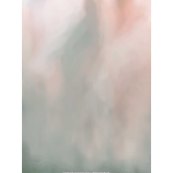 Orren Ellis " Soft Abstract Painting " on Canvas - Wayfair Canada
