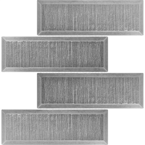 Nichetiles 12" x 12" Metal Majestic Decorative Accent Tile | Wayfair