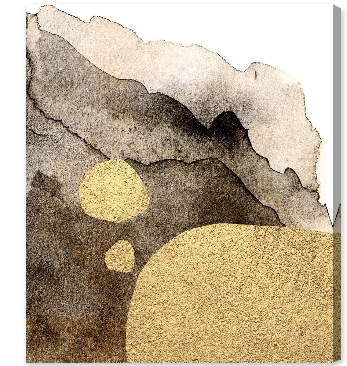 Mercer41 Tintas de Oro Painting Print on Canvas | Wayfair