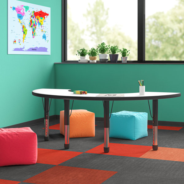 Half Moon Classroom Table