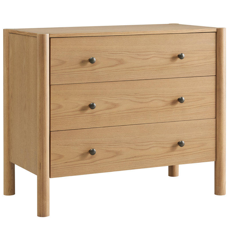 Elegant Home For You Burlywood 3-Chest, Chest For Bedroom 35" & Reviews ...