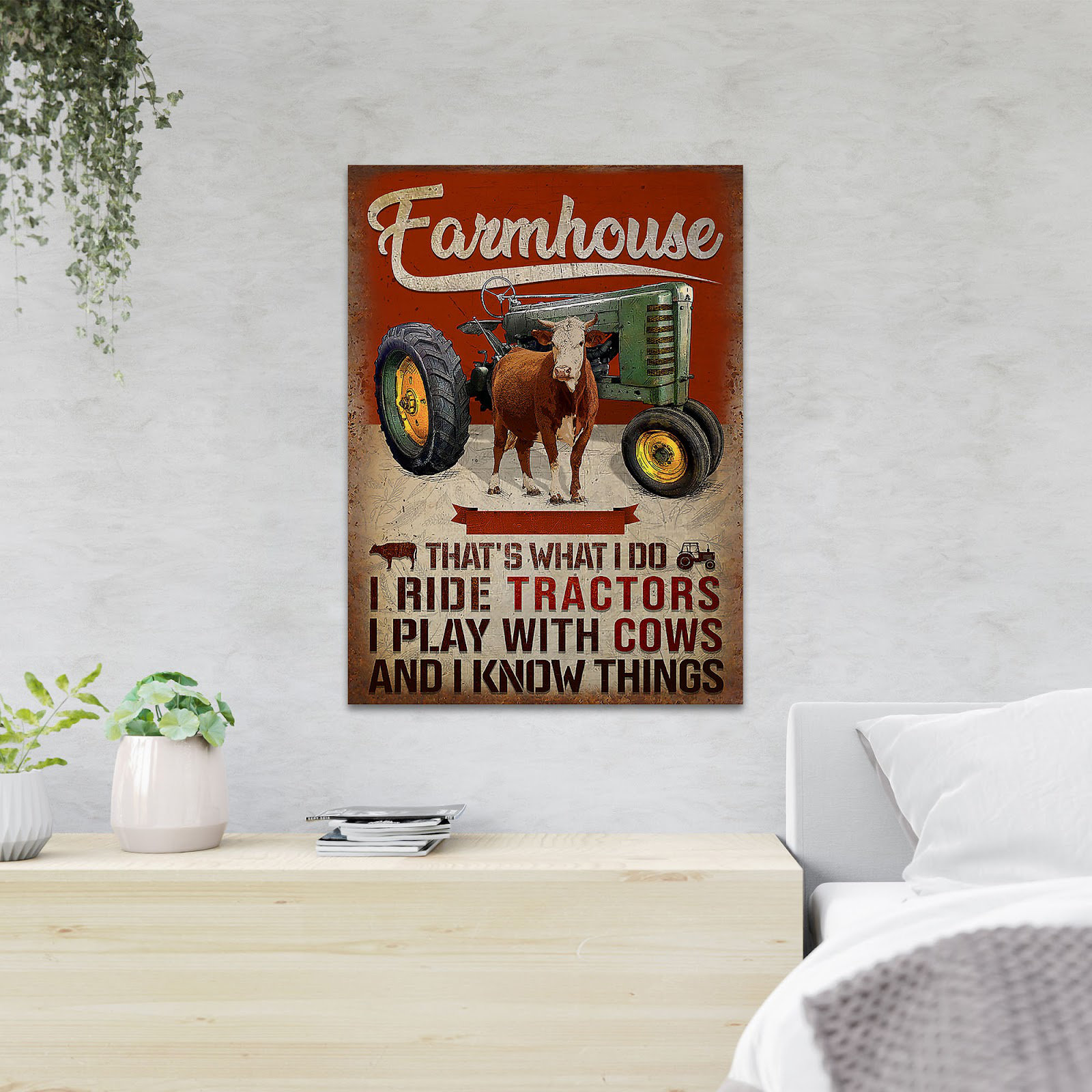 Trinx A Cow & Truck - That's What I Do I Ride Tractors I Play With Cows ...