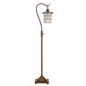Rosdorf Park 60" Rusted Traditional Shaped Floor Lamp With Rust ...