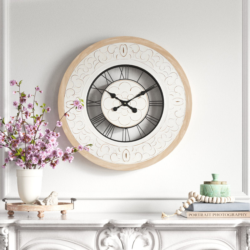 Kelly Clarkson Home Oversized Neva Wall Clock & Reviews | Wayfair