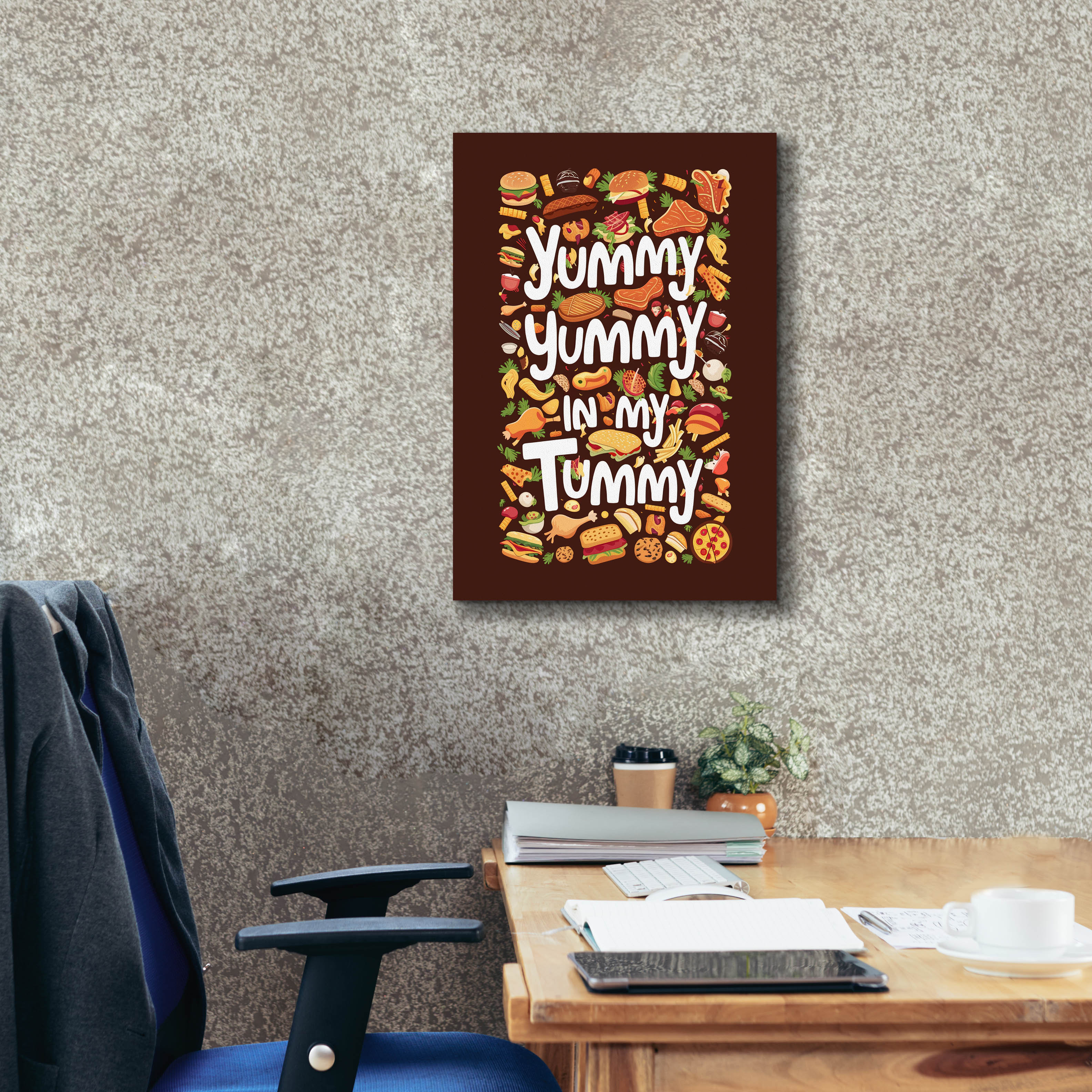 Winston Porter 'Yummy Yummy In My Tummy' by Andreas Magnusson Canvas ...