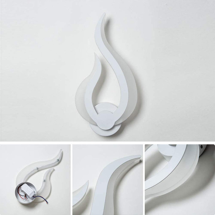 Wrought Studio Billee LED Armed Sconce | Wayfair