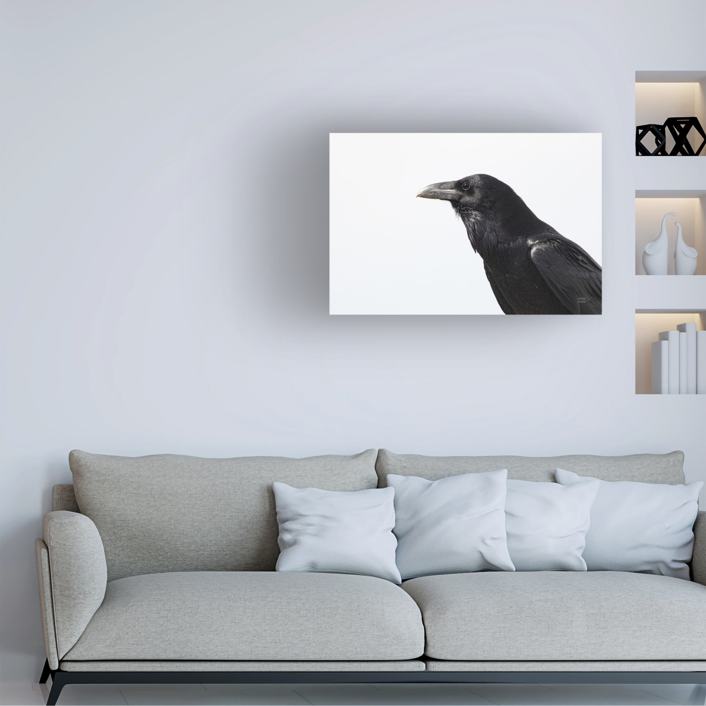 Ebern Designs Bolog Nathan Larson Organ Pipe Cactus Raven Portrait I ...