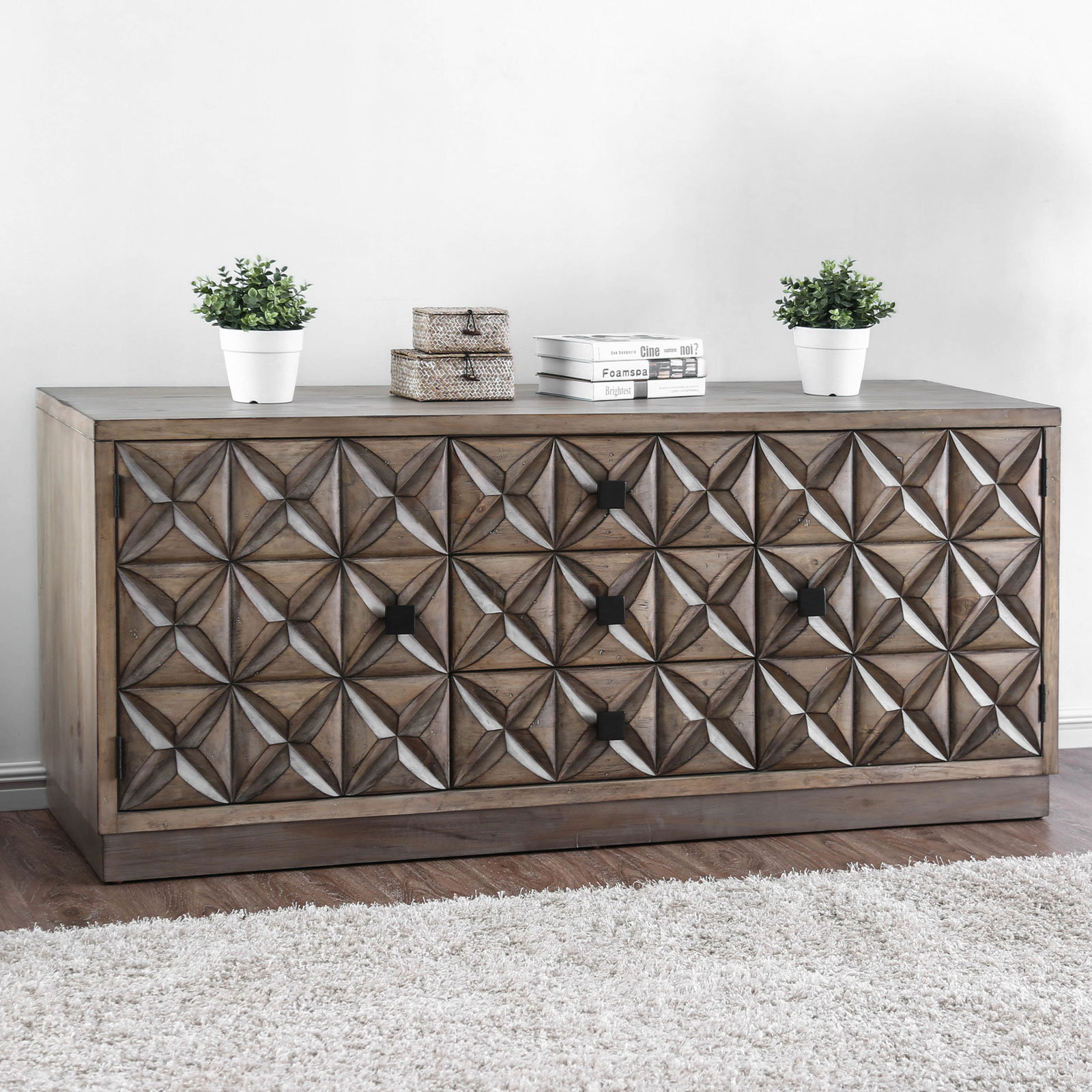 Foundry Select Mangual TV Stand for TVs up to 65 Foundry Select Mangual TV Stand for TVs up to 65
