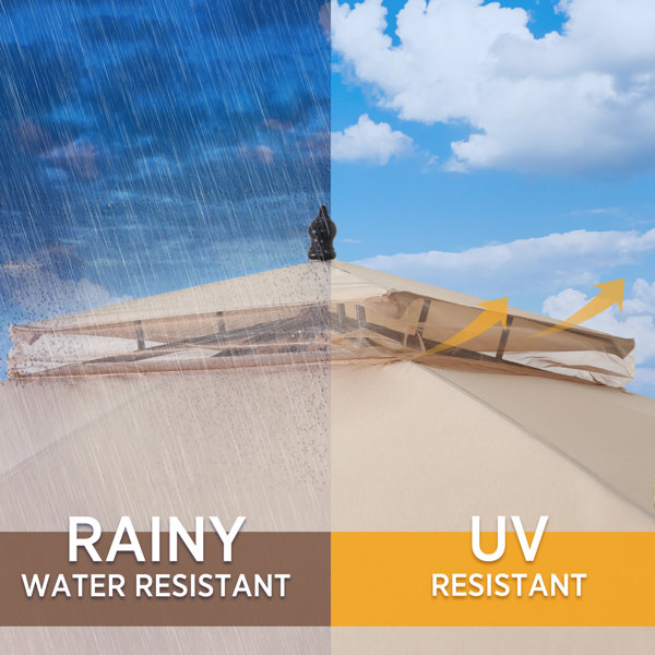 COOS BAY 12 Ft. W x 10 Ft. D Steel Patio Gazebo | Wayfair