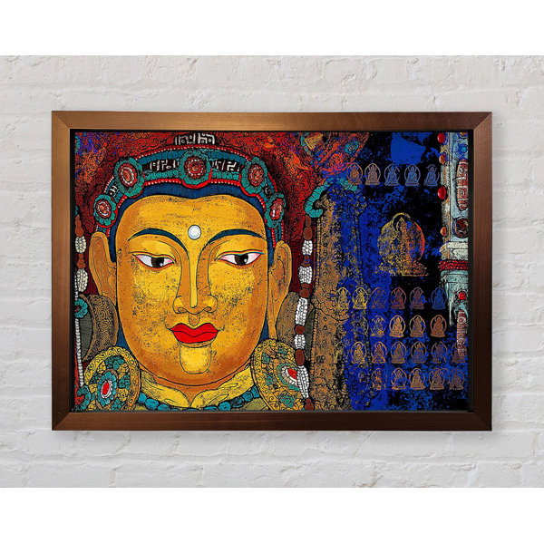 Bright Star Tibetan Art Buddha - Single Picture Frame Print | Wayfair.co.uk