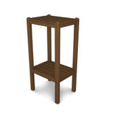 POLYWOOD® Two Shelf Bar Side Table & Reviews | Wayfair