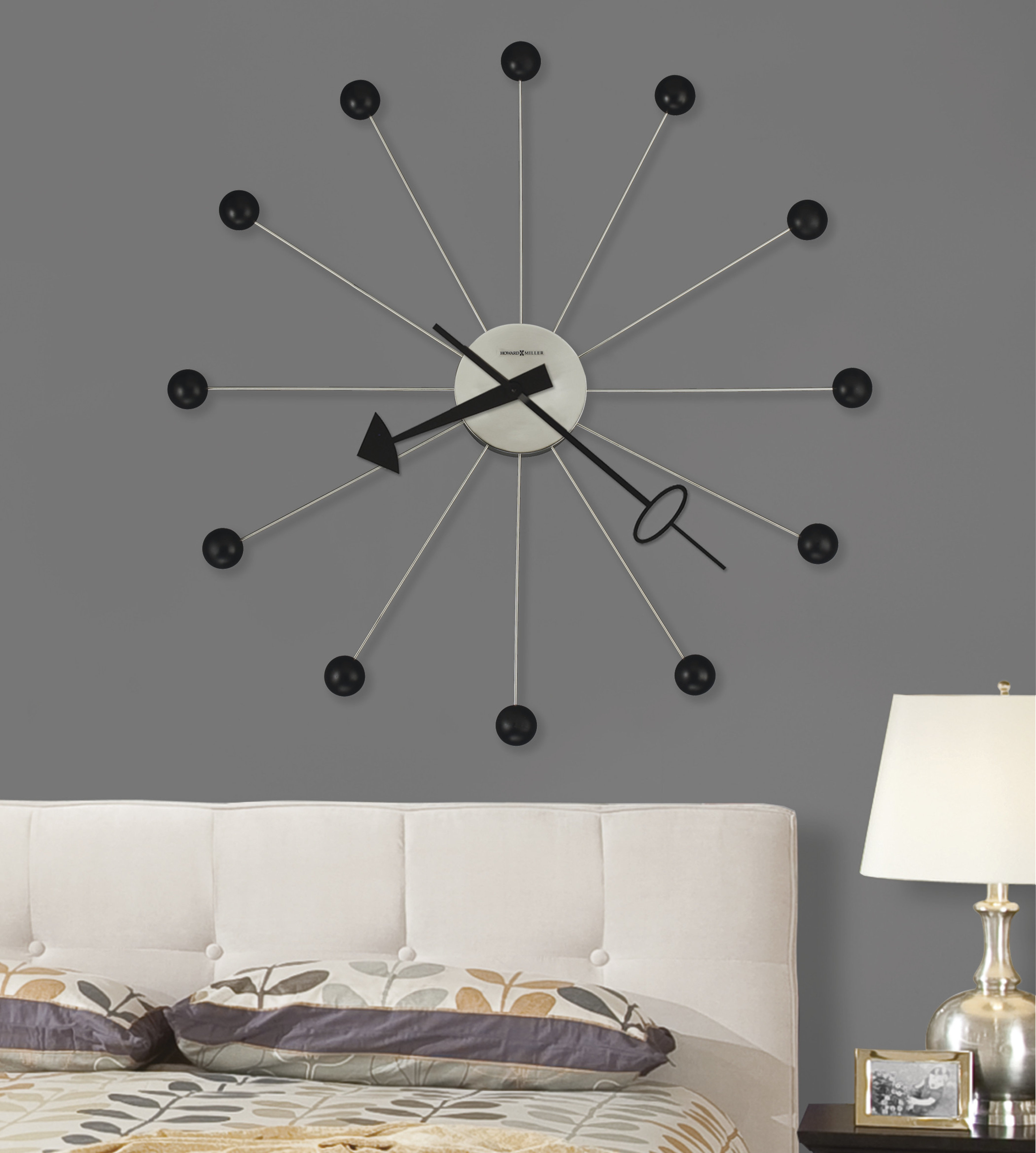 Howard Miller® Oversized Ball II Wall Clock & Reviews | Wayfair