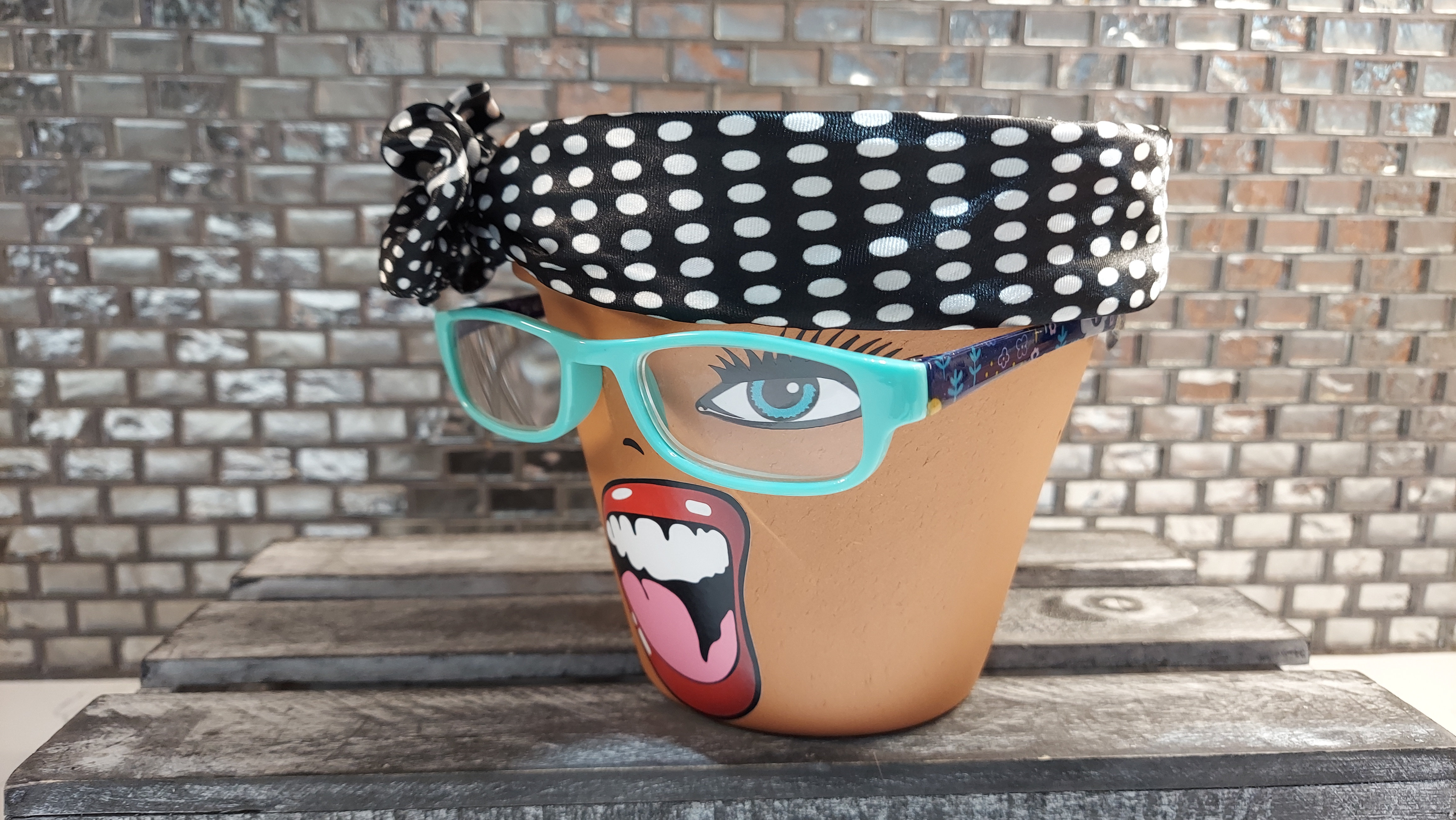 Sassy Soul Sister, Head Face Planter, Planter with Drainage, Planter ...
