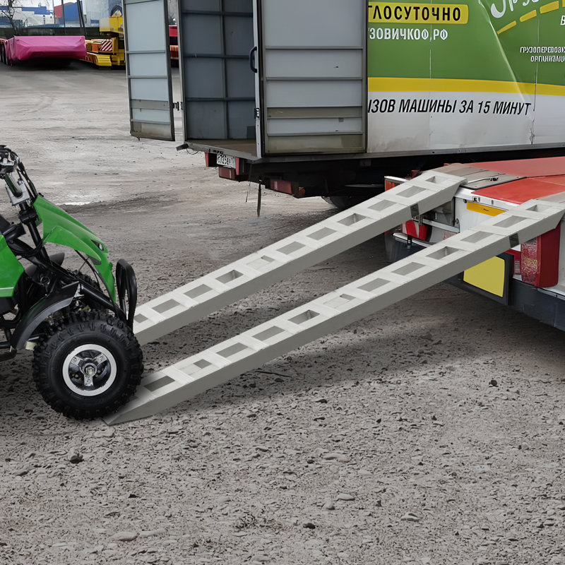 VEVOR 72" x 15" Aluminum Ramps 6000 LBS Capacity Loading Ramps 2PCS ...